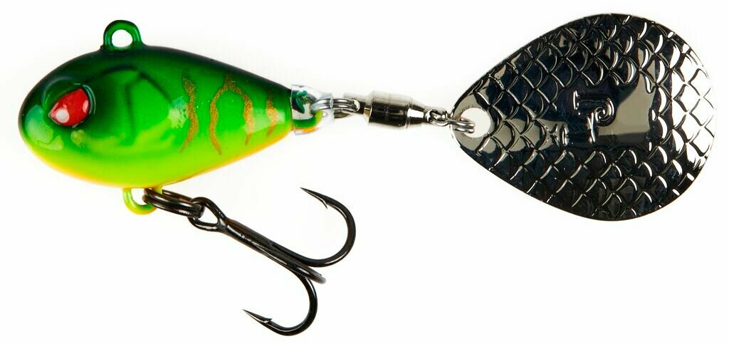 Блесна Lucky John "BASARA TAIL SPIN", тейл-спиннер, длина 70мм, вес 21г