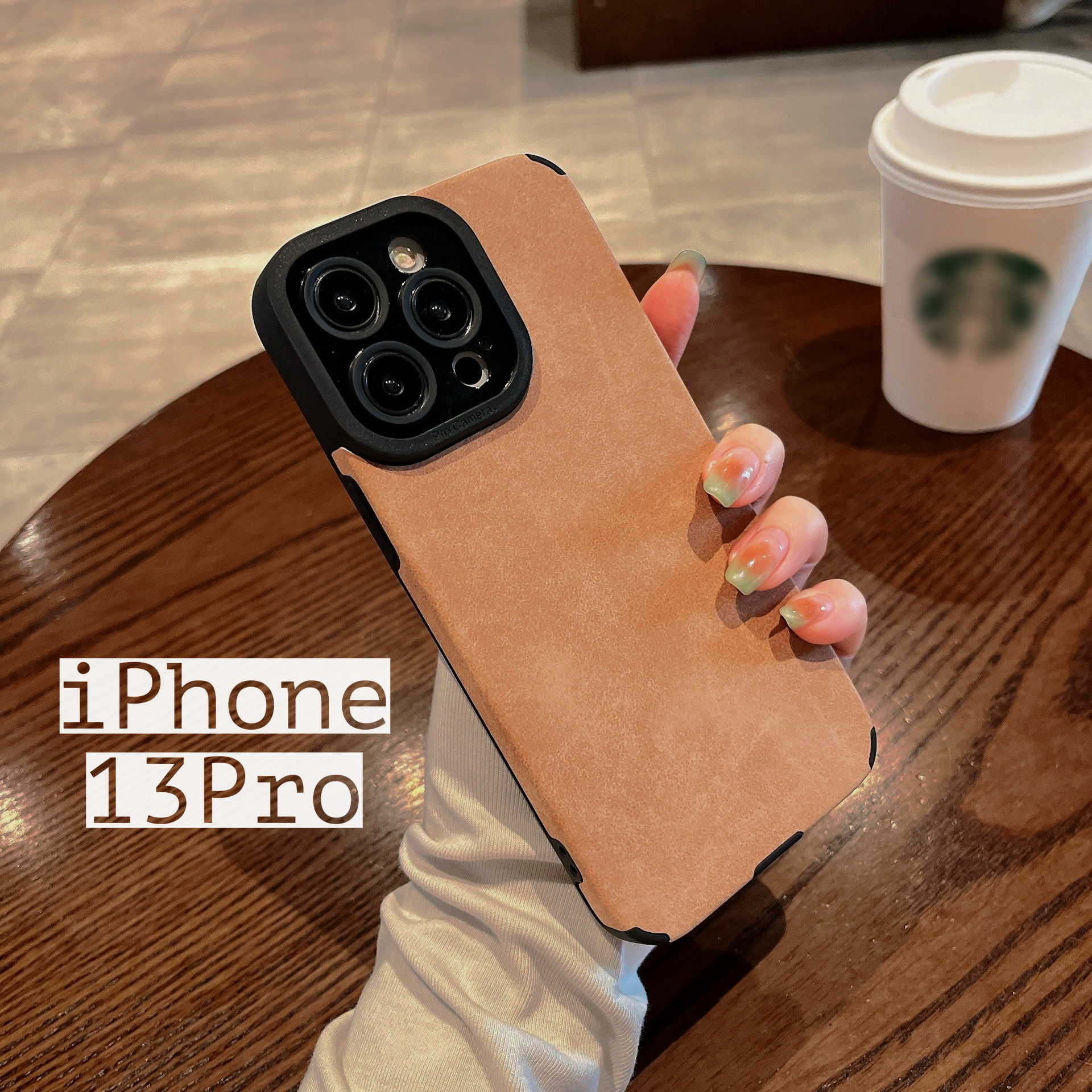 Чехол на айфон 13 про персиковый - Чехол iPhone 13 pro персиковый