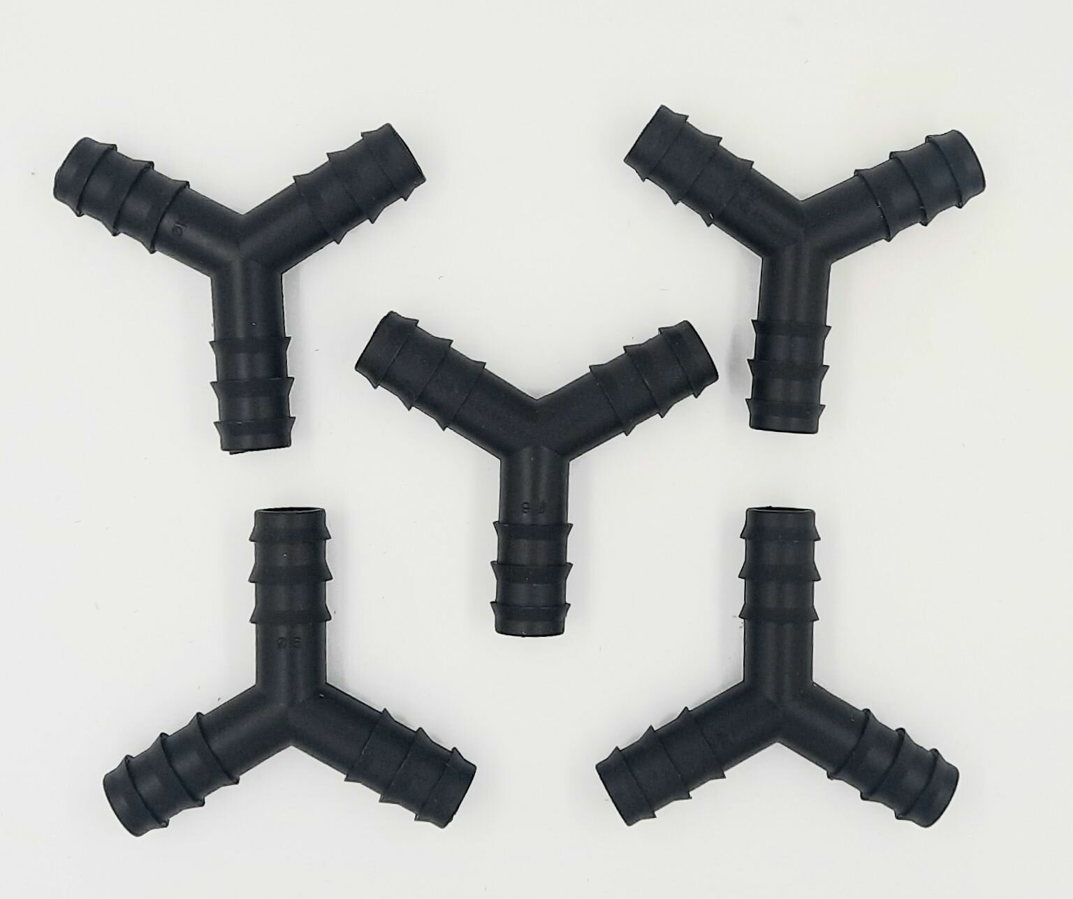 Тройник (5 шт.) 16 мм для трубок и шлангов, 120 град.