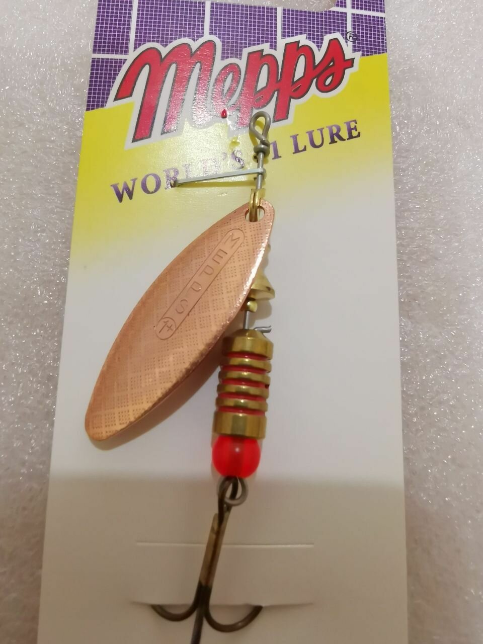 Блесна Mepps AGLIA LONG CU #1+