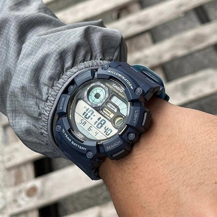 Наручные часы CASIO Collection, серо-голубой — фото 1