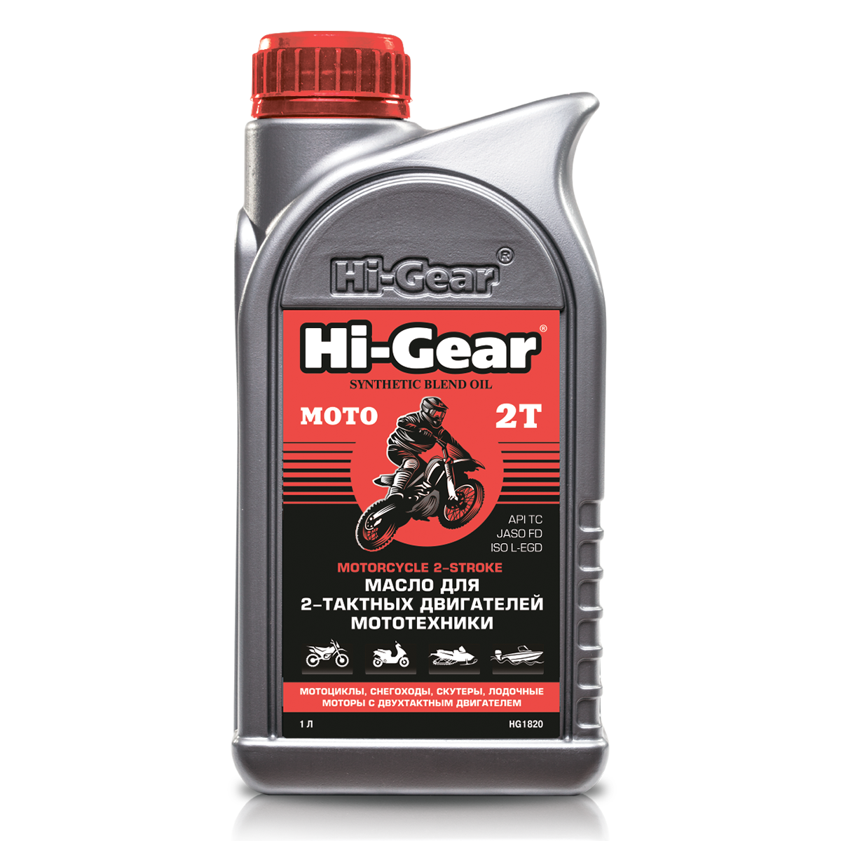 Масло двухтактное для мототехники Hi-Gear HG1820