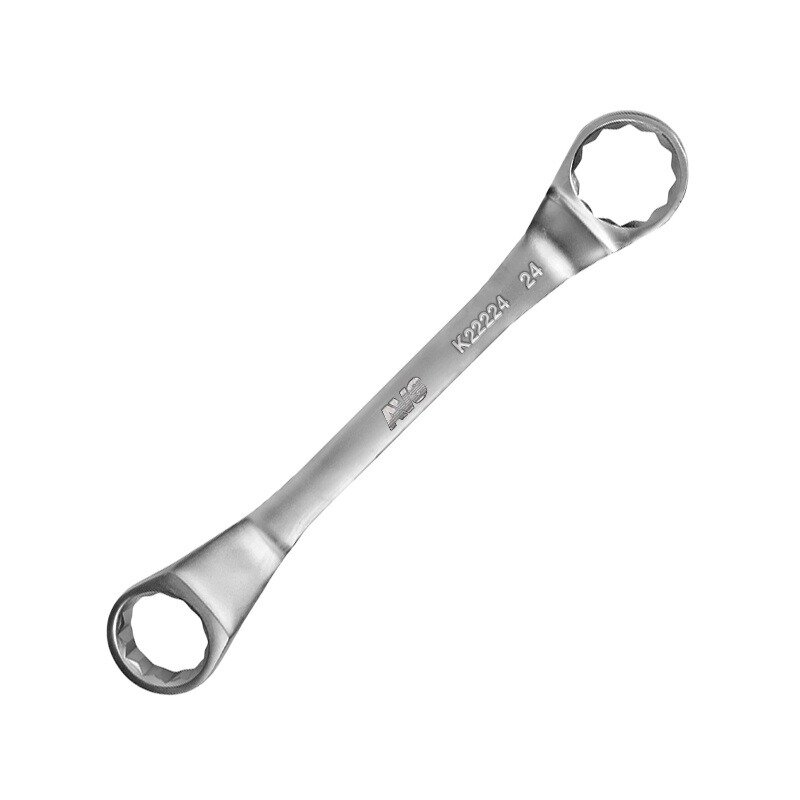 Ключ гаечный накидной изогнутый 22х24мм (A07642S)