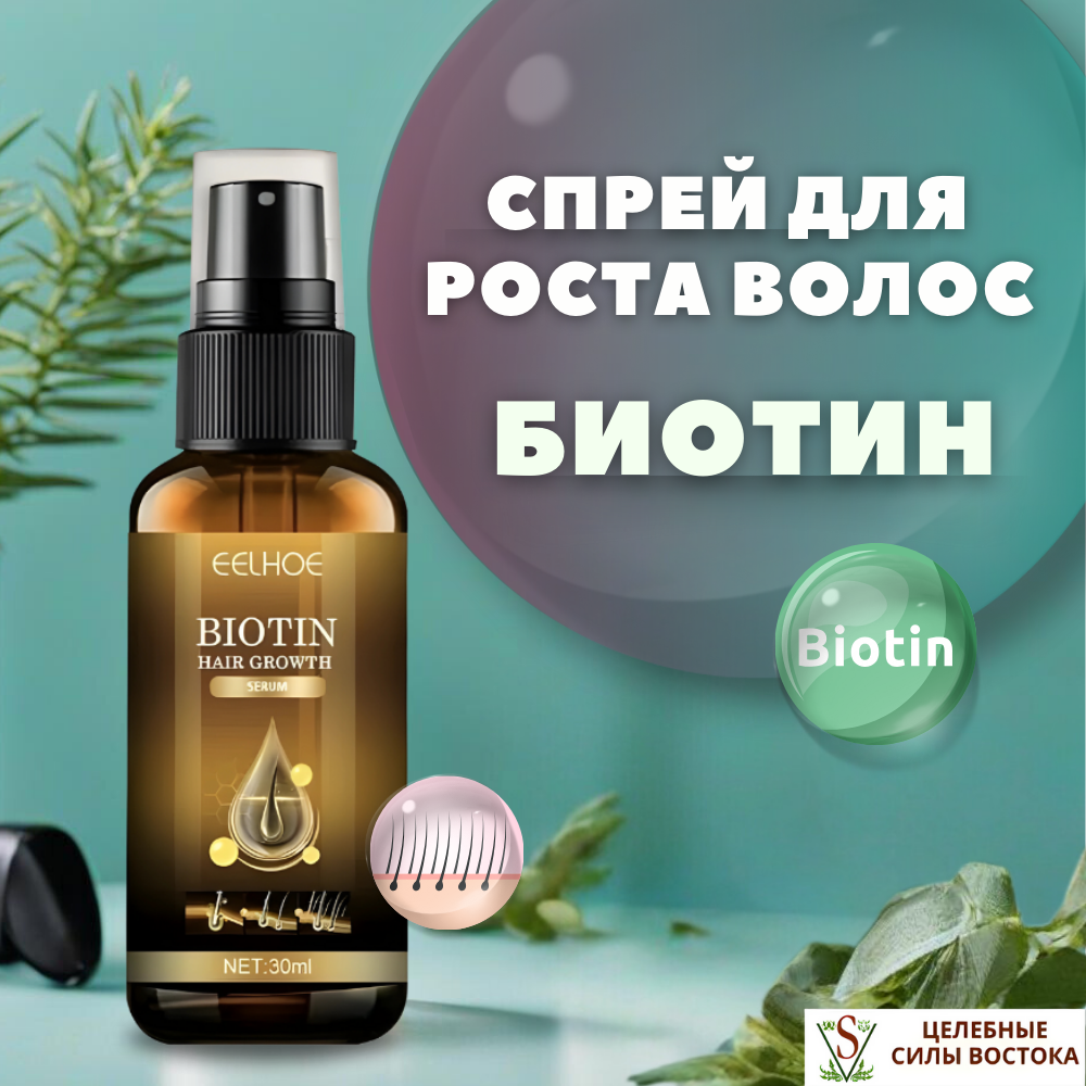Сыворотка для роста волос с биотином EELHOE
