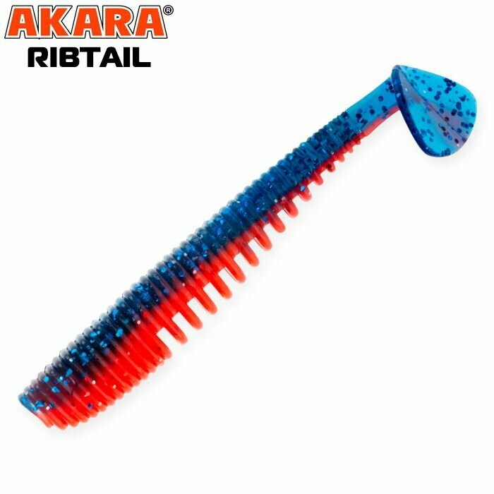 Силиконовая приманка Рипер Akara Ribtail 90мм, 4 шт. №469