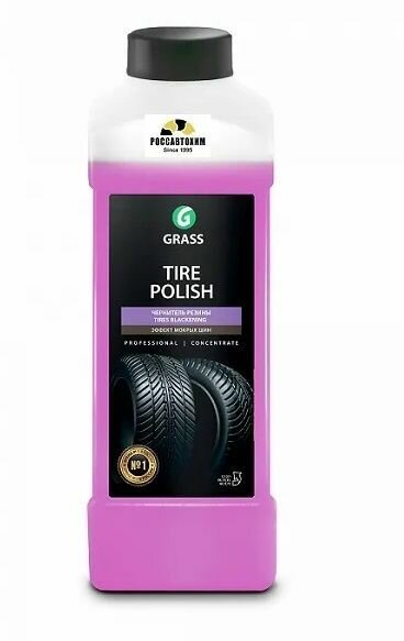 Grass Grass Полироль чернитель шин "Tire Polish", 1 л