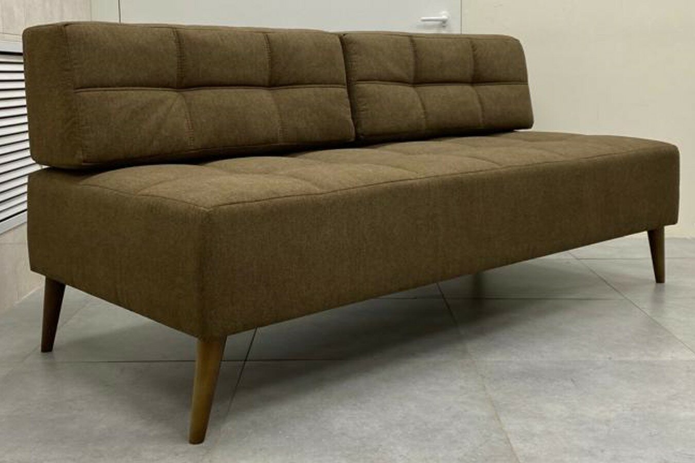 Прямой диван тахта Нельсон Nord Велюр, 195х89х79 см