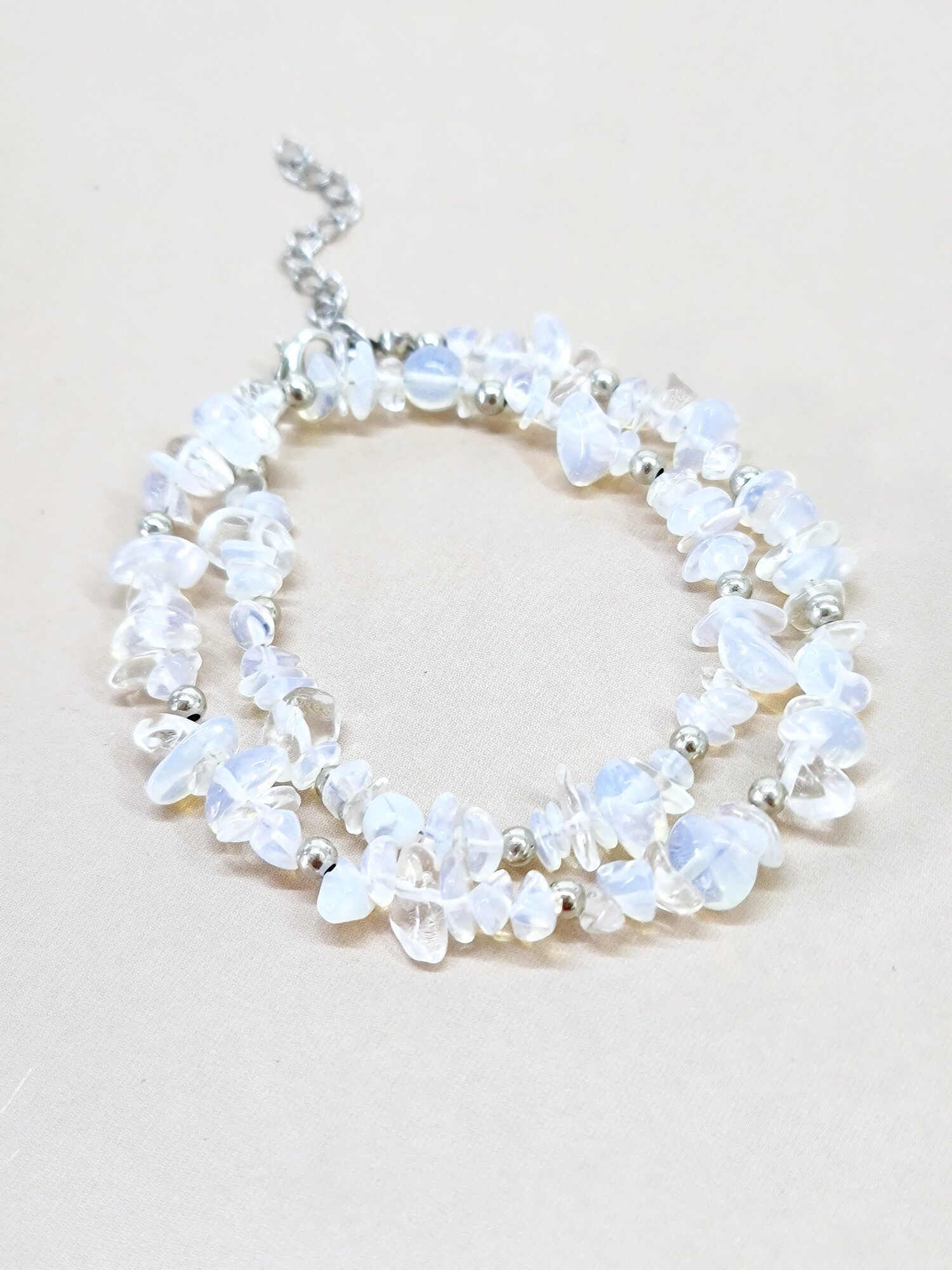 Чокер ENJOY Украшения из камней, горный хрусталь, лунный камень