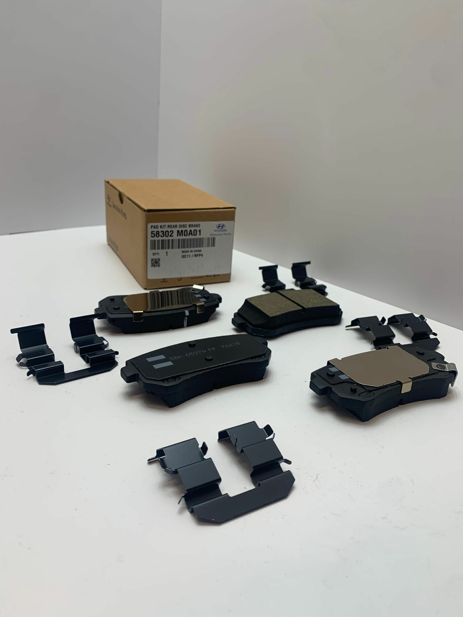 Колодки тормозные, комплект 58302M0A01 HYUNDAI-KIA