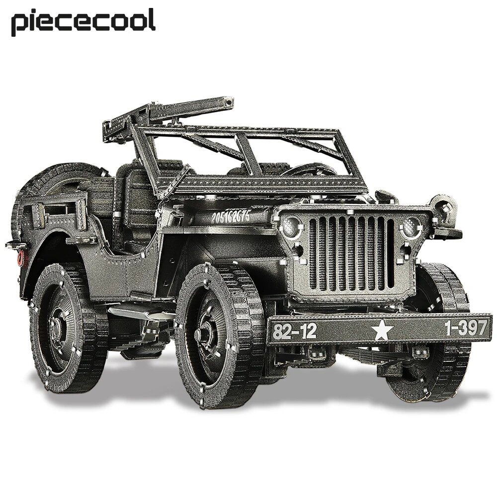 Металлические 3D пазлы Piececool Willys MB SUV