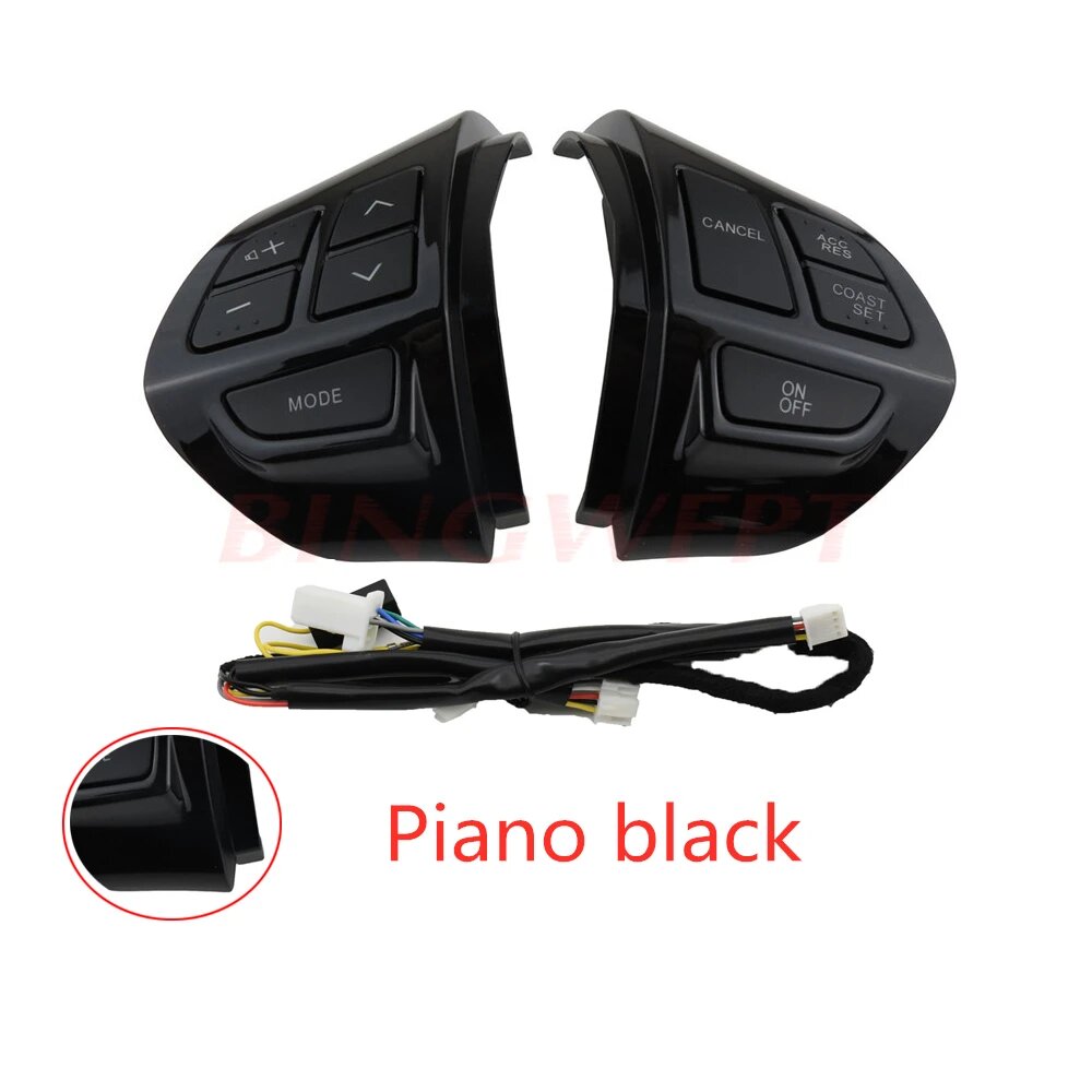 Новая кнопка переключения на руле, кнопка круиз-контроля звука для Mitsubishi ASX Lancer Piano black