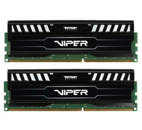 Оперативная память Patriot Memory VIPER 3 16 ГБ (8 ГБ x 2 шт.) DDR3 1600 МГц DIMM CL10 PV316G160C9K