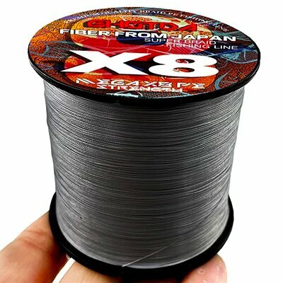 Ghotda красочная японская плетеная леска 0,14-0,5 м мультифиламентная леска для ловли карпа 8 нитей 100 м 300 м 500 м 1000 м