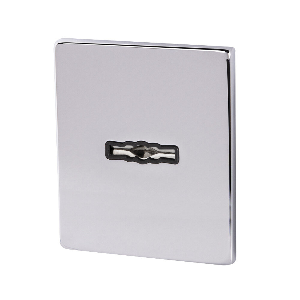 Накладка на сувальдный замок Armadillo (Армадилло) ESC. S-auto. USS/K (PS Protector/USS) CP хром