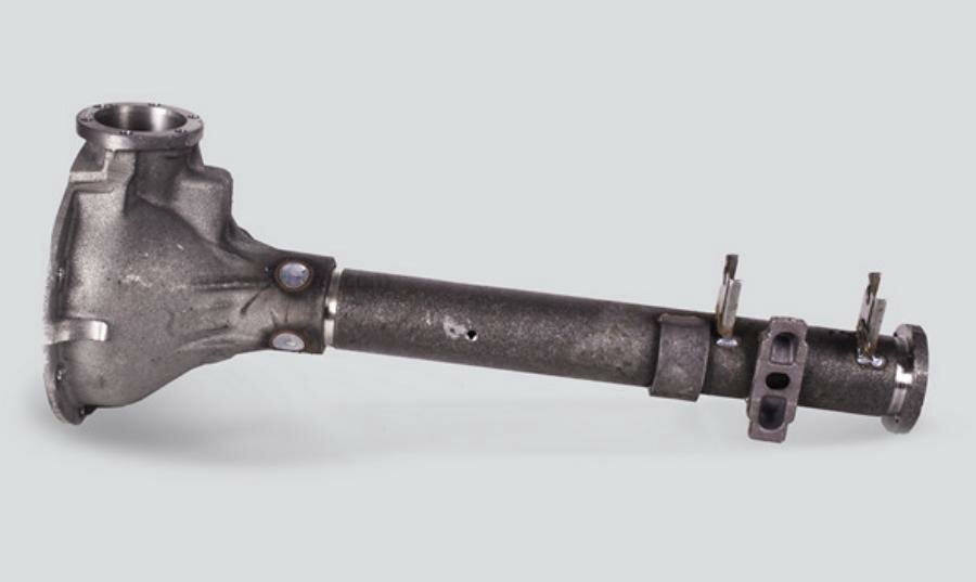 UAZ 220600230101000 Картер переднего моста УАЗ-2206,3962 "гибрид" левый, Евро-4, под ГУР, с АБС (ОАО "УАЗ")