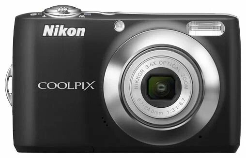 NIKON Фотоаппарат Nikon Coolpix L22, черный