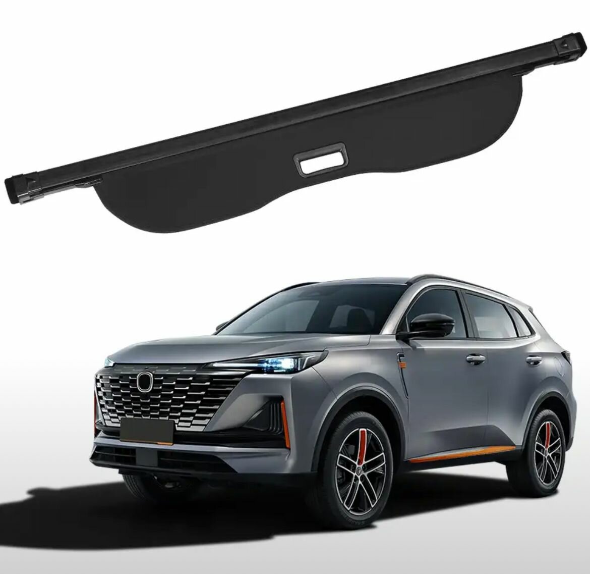 Шторка багажника/ Полка багажного отделения Changan CS 55 Plus / Чанган CS 55 Плюс 2023-2024 г. в