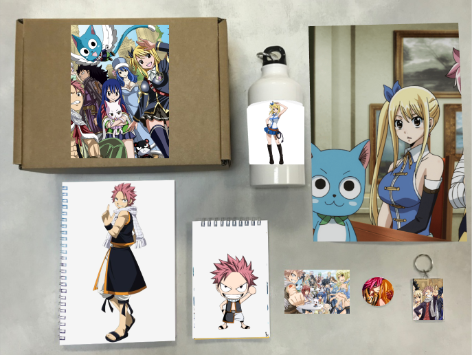 Бокс Хвост Феи, Fairy Tail №7, товары с вашими картинками