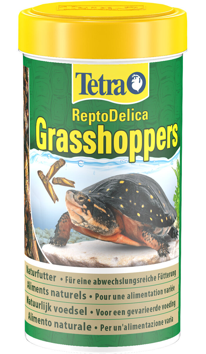 TETRA REPTODELICA GRASSHOPPERS – Тетра корм для водных черепах Кузнечики (250 мл)