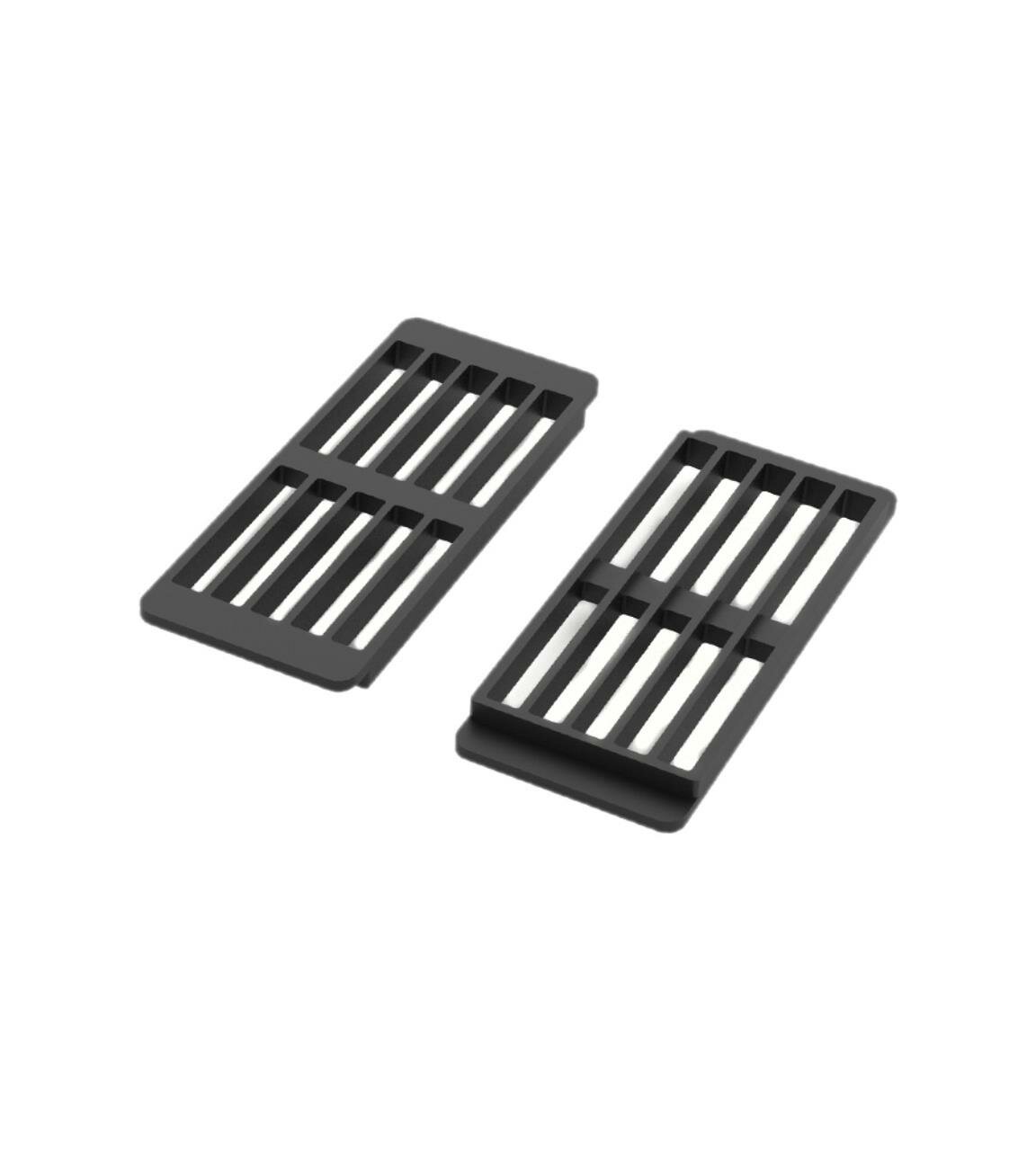 Колосник "Легенда 16", для печи, чугунный, 28x11.5x2 см, черный