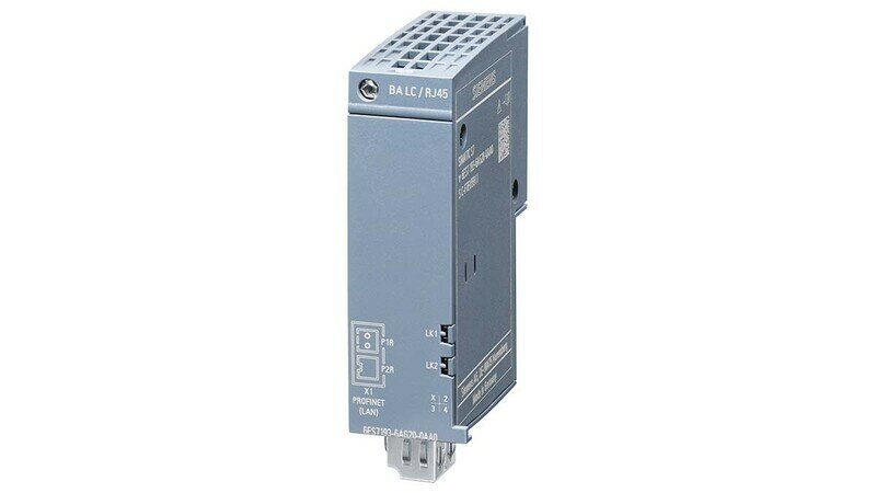 6ES7193-6AG20-0AA0 ; SIMATIC ET 200SP, сетевой адаптер BA LC/RJ45, медиа-конвертер оптика-медь 1X L Siemens