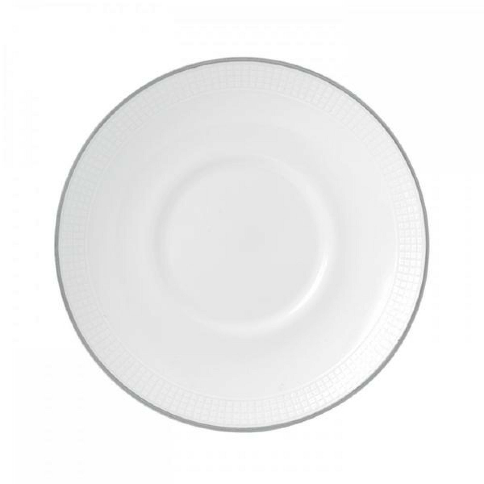 50108302008 Блюдце кофейное "Vera Wang Blanc Sur Blanc", Wedgwood
