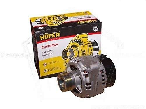 Генератор ваз 2123 (с 10.2003 г) (14в, 80а, 9402.3701-04) hofer