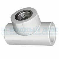 PPR-C Тройник с внутренней резьбой 32х1/2"
