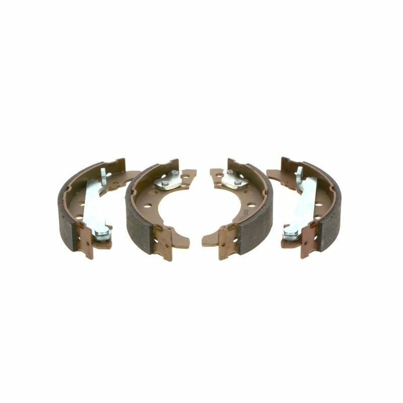 Тормозные колодки барабанные задние BOSCH 0986487002 для а/м Audi 80, Volkswagen Polo/Golf