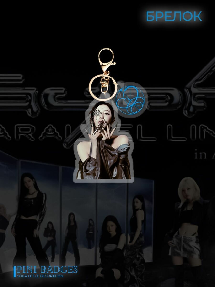 Брелок акриловый aespa, ниннин