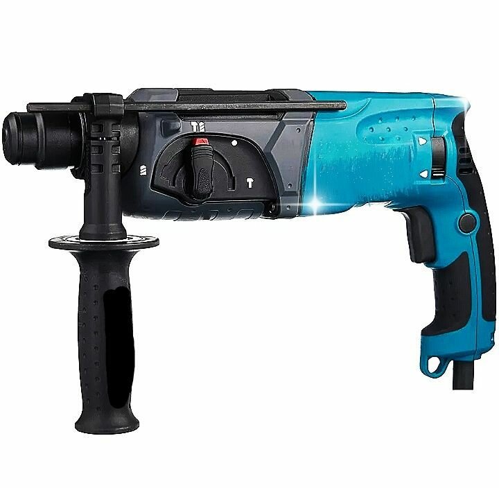 Перфоратор сетевой 780Вт, 4500уд/мин, 24мм, 15/16", бур 5шт, в чемодане