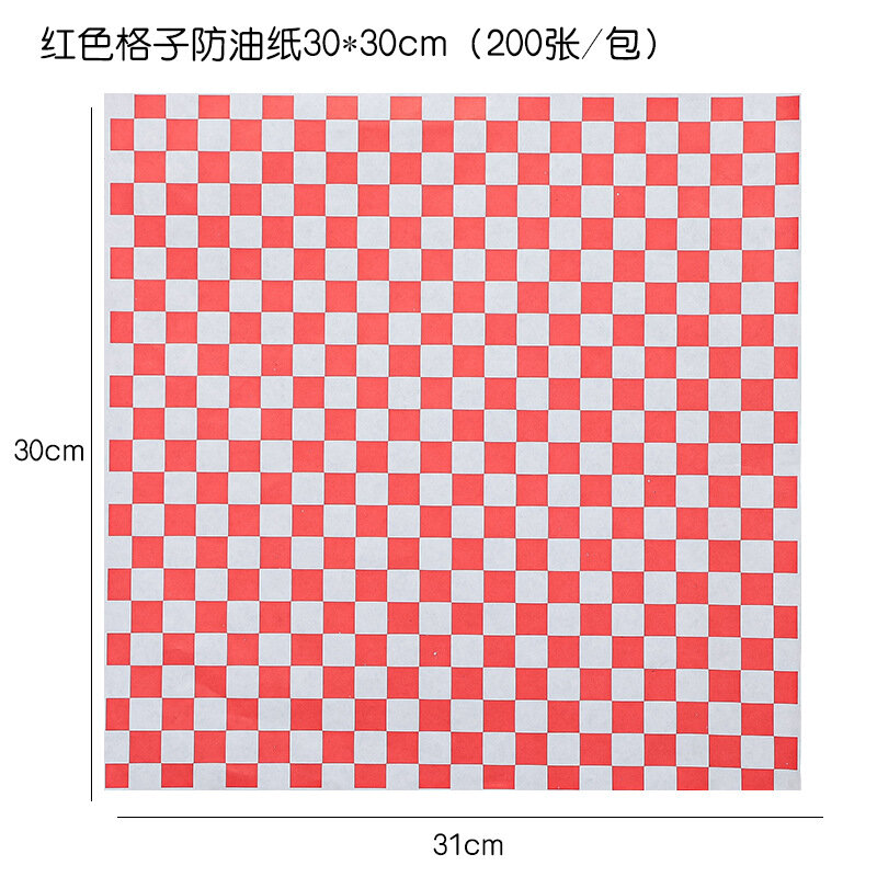 Одноразовая маслостойкая бумага для еды, маслопоглощающая бумага для кухни, бумага для выпечки, домашняя ресторанная квадратная маслостойкая подложка