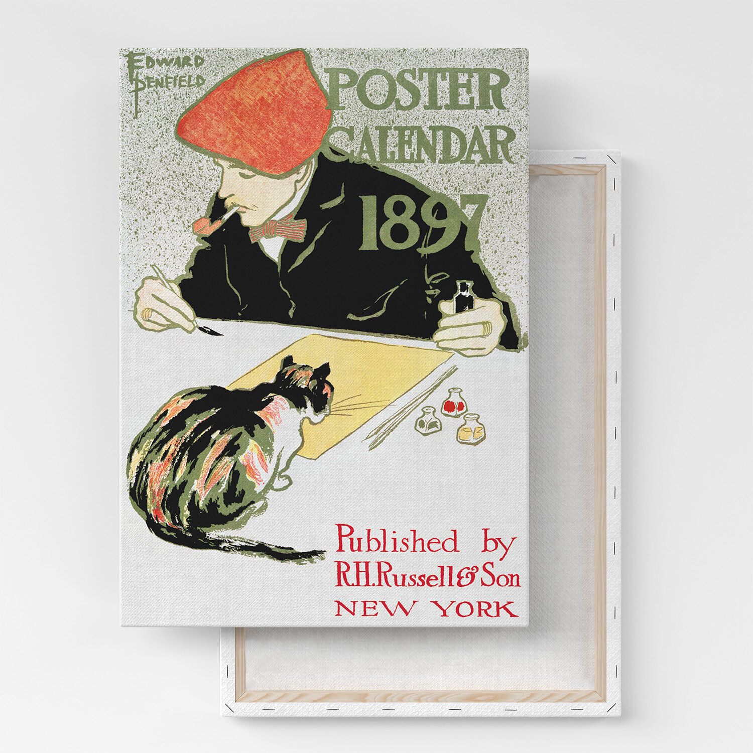 Картина на холсте, репродукция / Эдвард Пенфилд - Poster Calendar / Размер 30 x 40 см