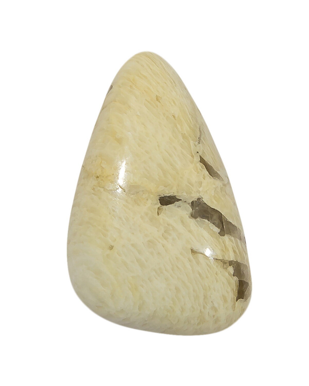 Кабошон Пегматит, натуральный минерал, размер: 23х14х5 миллиметров.