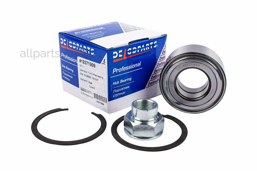 DELCOPARTS '19371999 Подшипник ступицы перед CORSA D