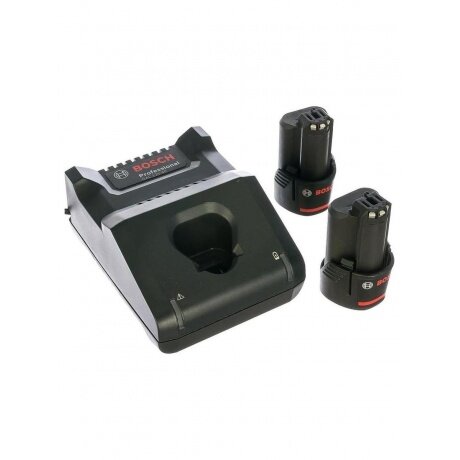 Батарея аккумуляторная Bosch GBA 12В 2Ач Li-Ion (З/У в компл.) (1600A019R8)