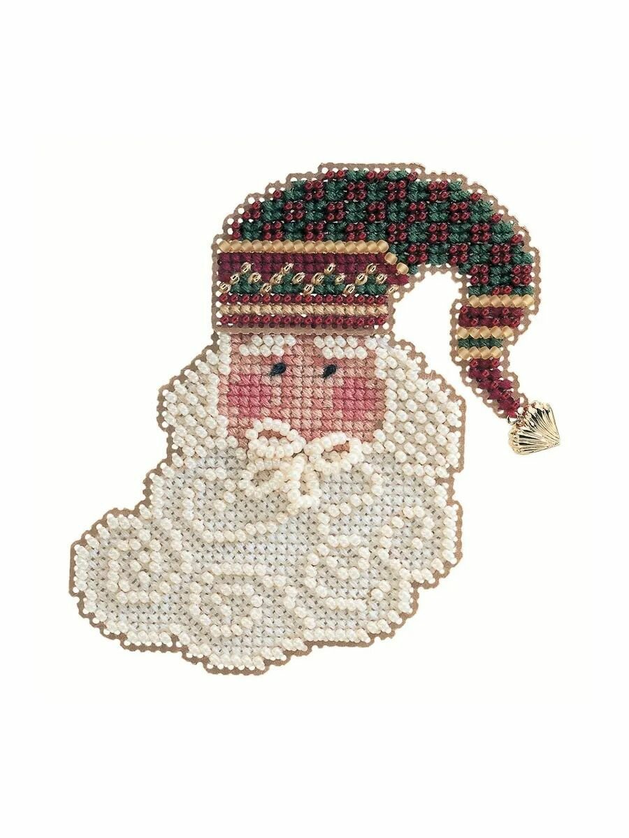 Набор для вышивания "Charming Santa (2002)" / Mill Hill MHCSF36