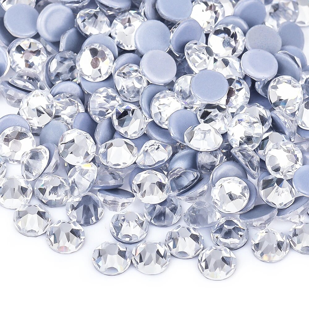 Кристалл AB стразы для декорирования 2088 стиль 16 граней SS30-- 288pcs, Glue Crystal