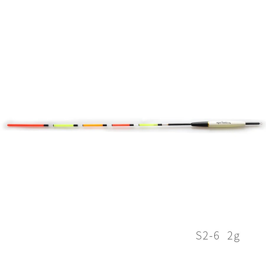 Поплавки W.P.E Barguzinsky Fir 2-6г для ловли карпа Белый, S2-6-2g