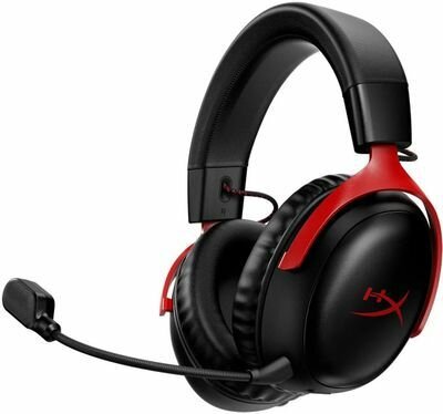 Наушники HyperX Cloud III черный/красный 1.2м мониторные оголовье
