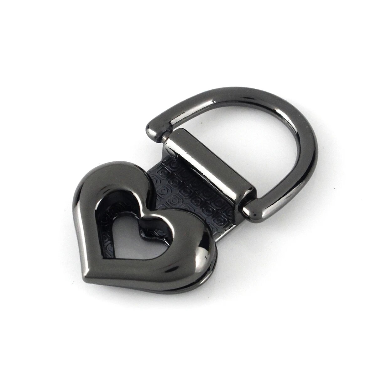 Металлические зажимы для сумки 2 шт. Gun Black