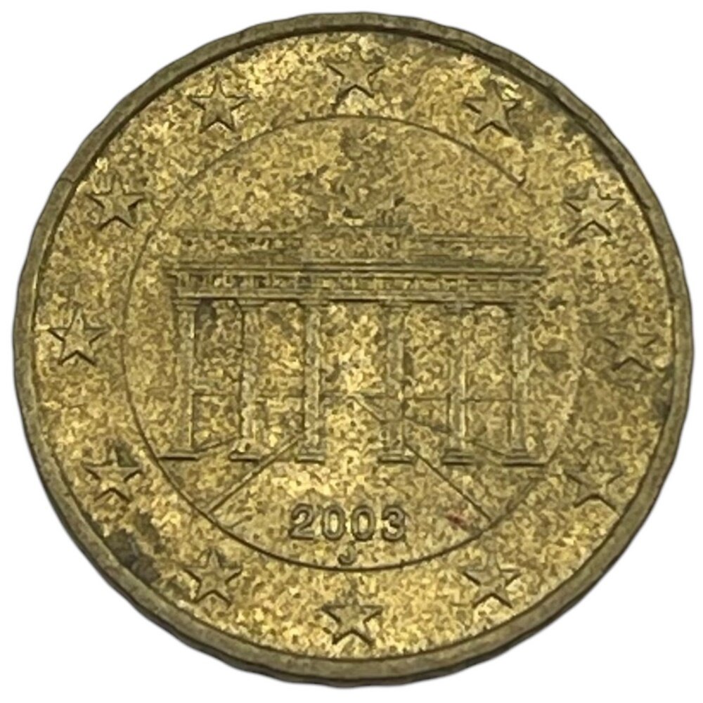 ФРГ (Германия) 10 евроцентов 2003 г. (J)