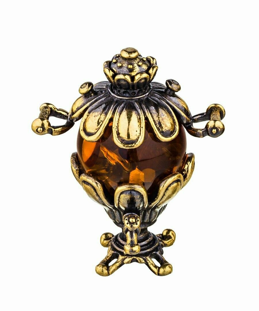 Сувенирный Самовар Ромашка 775