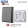Aqara E1 Gray выключатель, No Neutral 2key