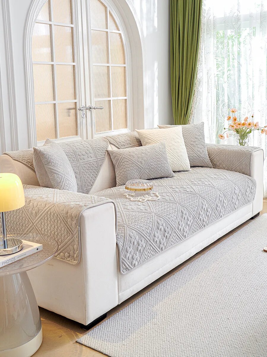 Накидки на диван 90х160 2 шт, дивандек Sofa