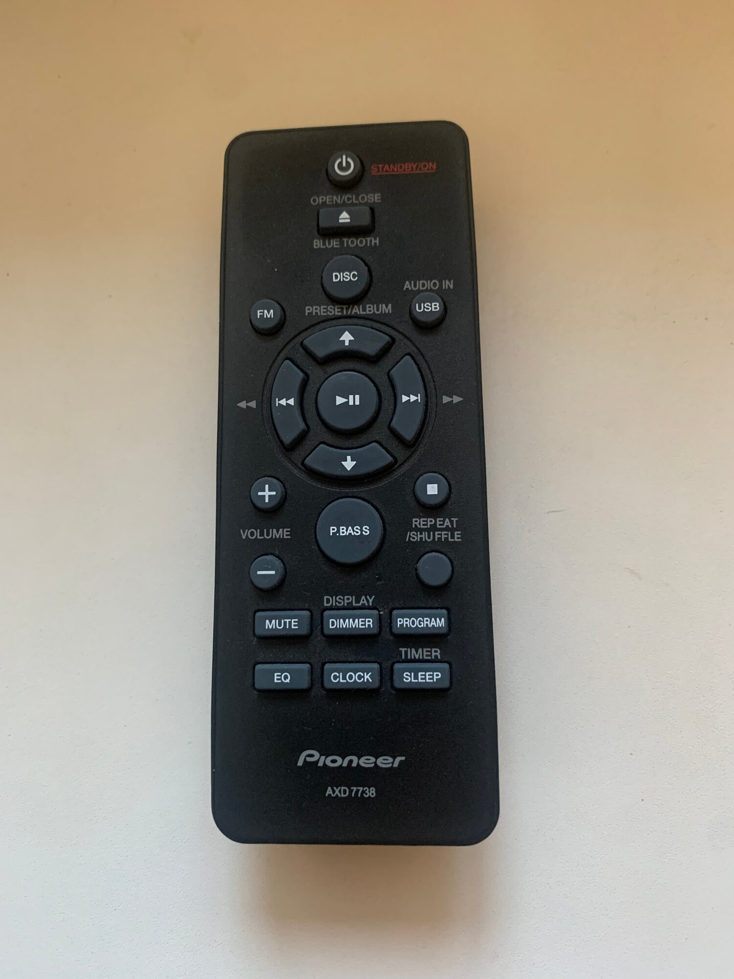 Пульт ДУ Pioneer AXD7738, оригинальный, для устройств Pioneer