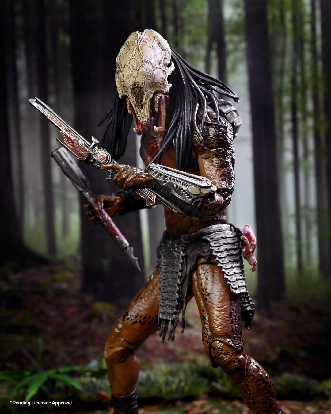 Фигурка Хищник Predator от NECA51725 Prey Action Figure Ultimate Feral Predator высота 18cm