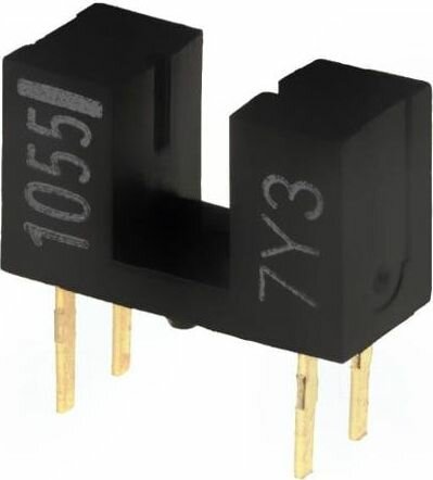 Датчик OMRON EE-SX1055 Датчик: оптоэлектронный приемник-передатчик (щелевой) DARK-ON 1шт