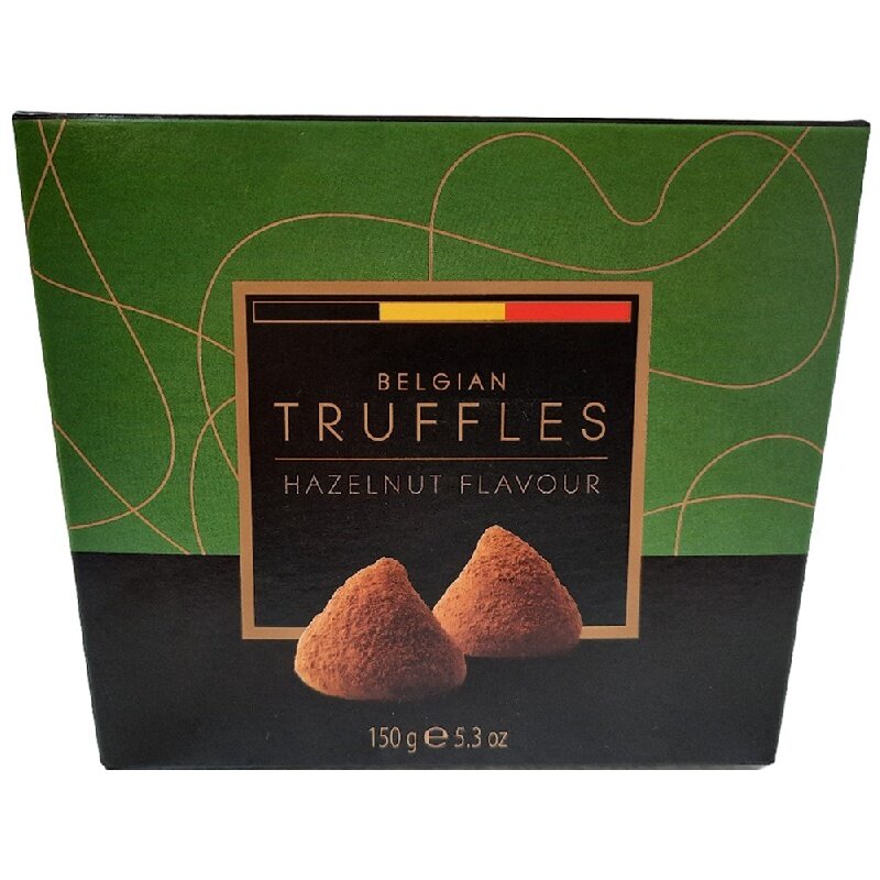 Трюфели BELGIAN TRUFFLES со вкусом Лесного ореха /картон/ 150г