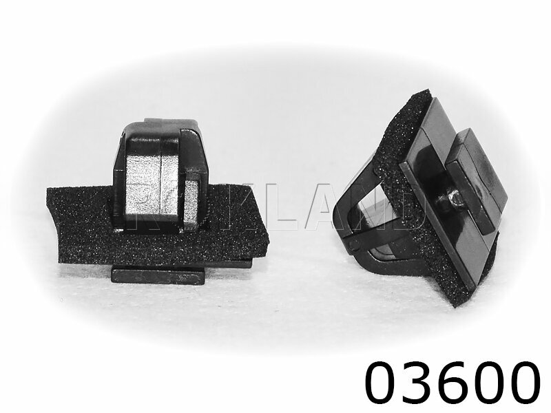 10шт - 03600 клипса автомобильная HYUNDAI ROKLAND